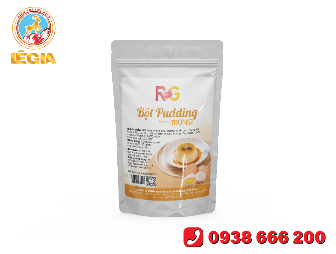 Bột Pudding Trứng R&G giá sỉ, lẻ, chất lượng, uy tín tại tphcm